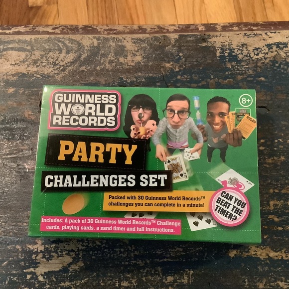 Toys | Guinness World Record Party Challenges Set | Poshmark